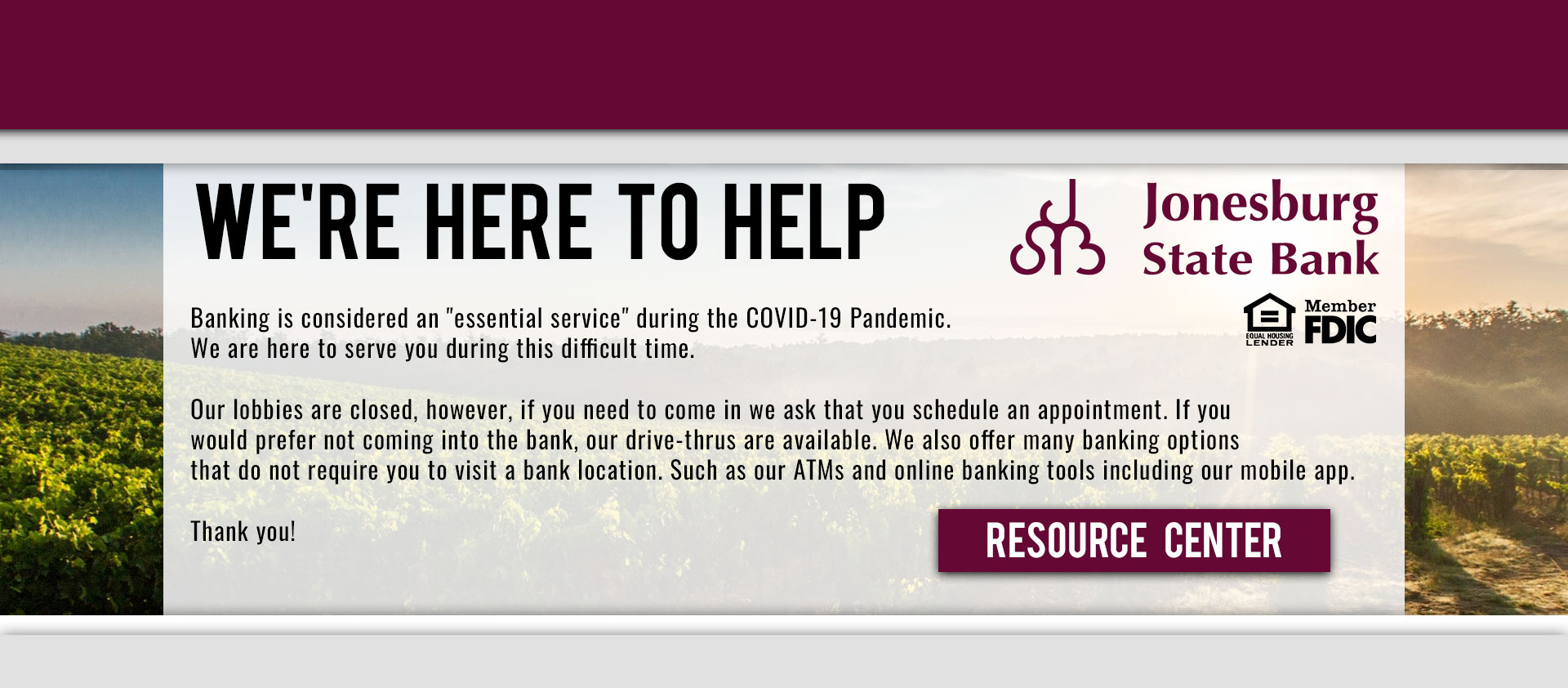 JSB_COVID_Slide_SEPT20 | Jonesburg State Bank